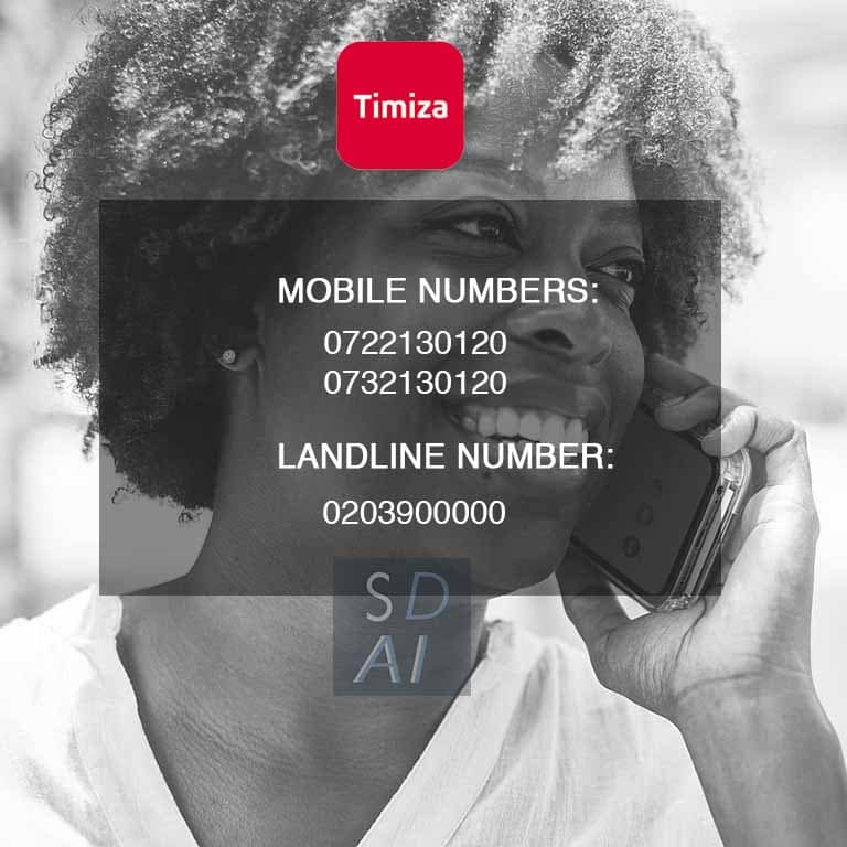 Timiza contacts: Timiza customer care number, email, and SMS - Saidia