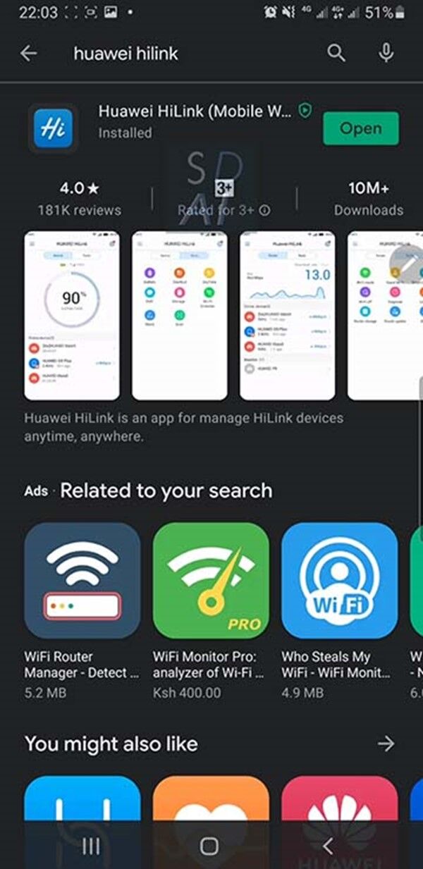 Huawei HiLink App – How to download, install and configure - Saidia