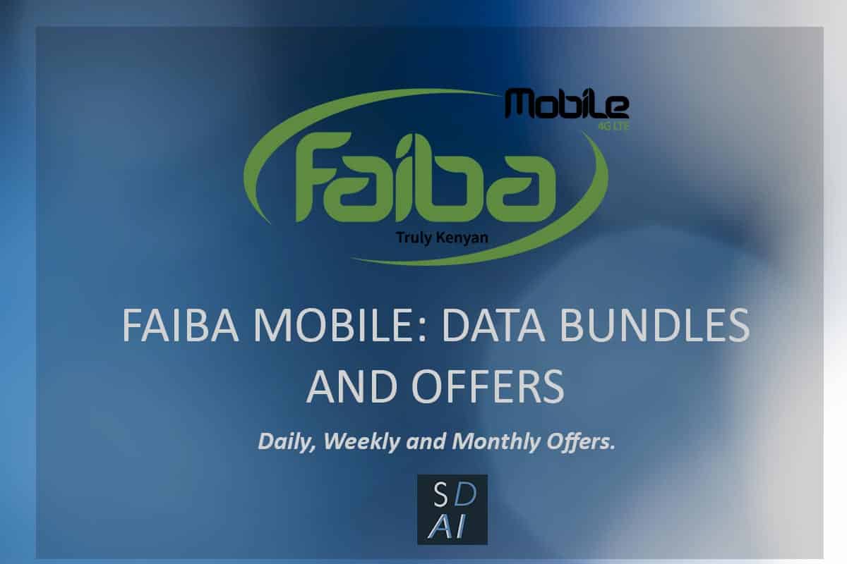 How to buy bundles on Faiba mobile JTL - Mpesa | Airtime - Saidia