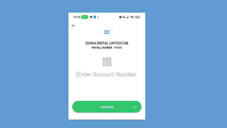 How to repay zenka loan through Zenka paybill number and from app - Saidia